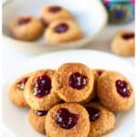 Coconut Jam Drops Recipe | My Sugar Free Kitchen