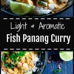 Fish Panang Curry (Light and Aromatic) | My Sugar Free Kitchen