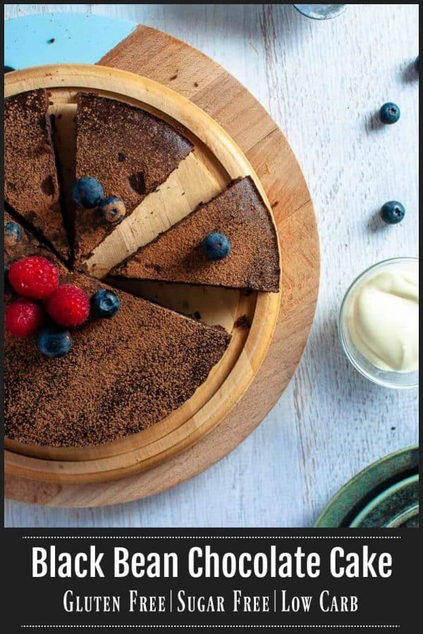 Deliciously Moist Healthy Black Bean Chocolate Cake | My Sugar Free Kitchen