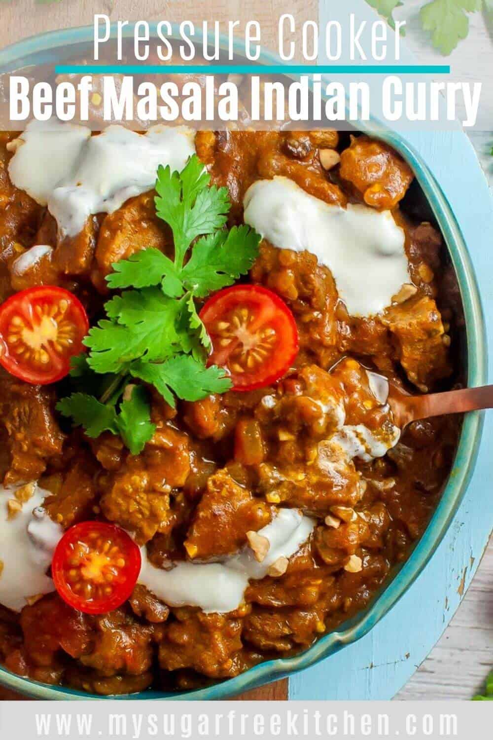 Tender & Juicy Beef Masala Curry | My Sugar Free Kitchen