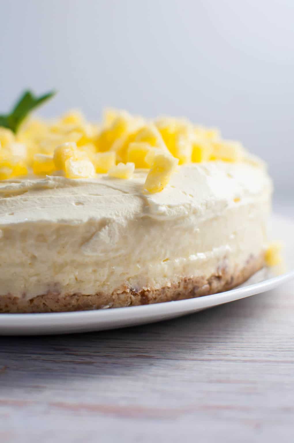 Easy Pineapple Fridge Tart | My Sugar Free Kitchen