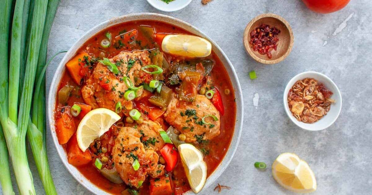 Chicken Afritada | My Sugar Free Kitchen