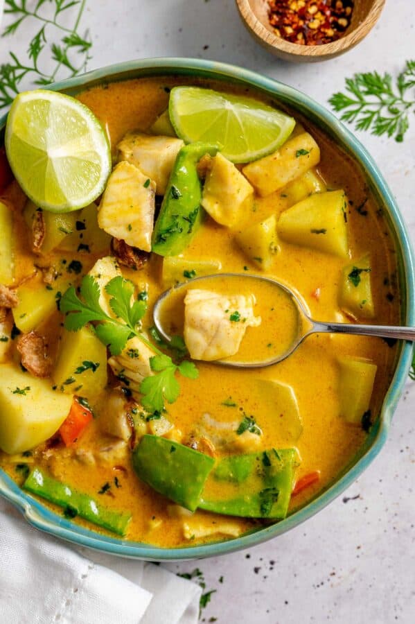 Quick Yellow Fish Curry| My Sugar Free Kitchen