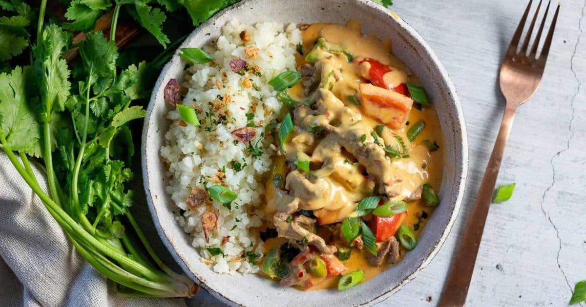 Beef Satay Curry | My Sugar Free Kitchen