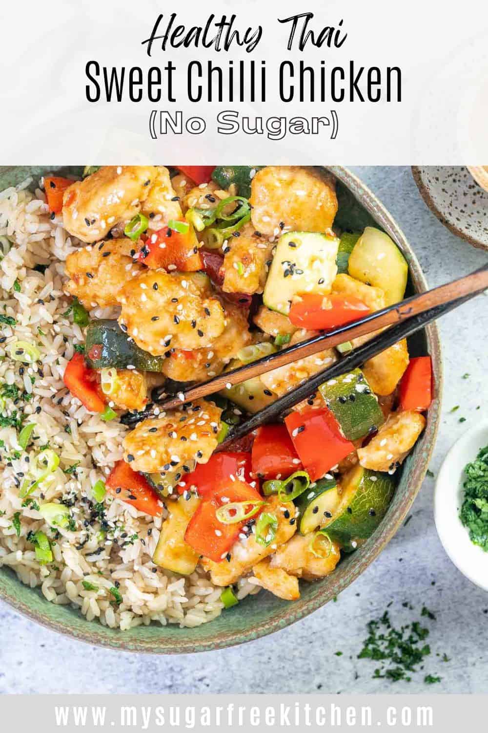 Thai Sweet Chilli Chicken | My Sugar Free Kitchen