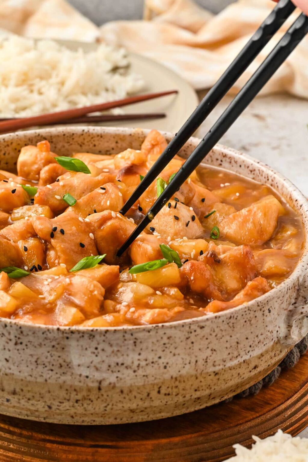 Chinese Chicken with Pineapple | My Sugar Free Kitchen