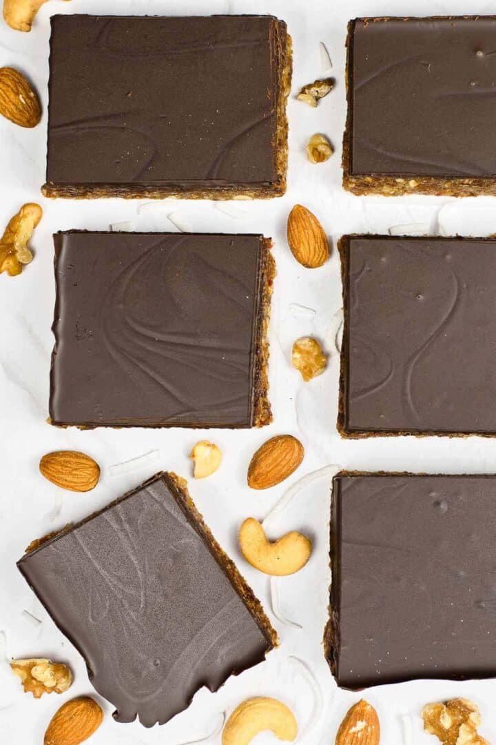 Date Nut Bars | My Sugar Free Kitchen